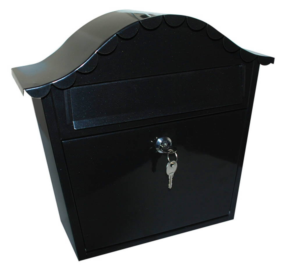 Outdoor Metal Lockable Post Box | Bonningtons