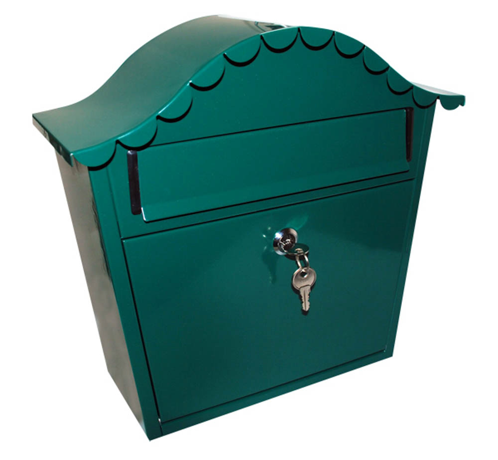 Outdoor Metal Lockable Post Box | Bonningtons
