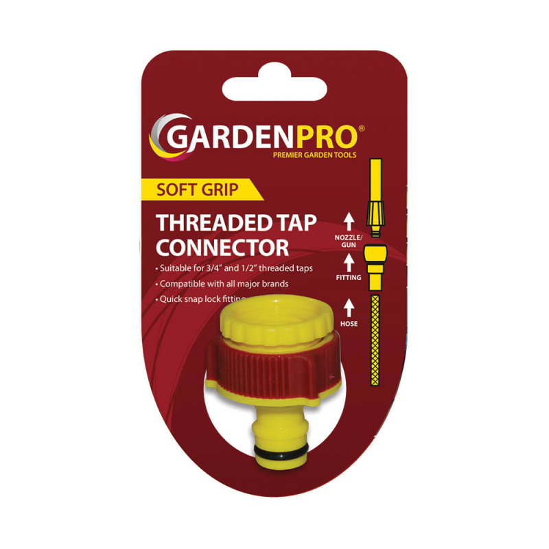 Garden Pro Threaded Tap Connector | Bonningtons