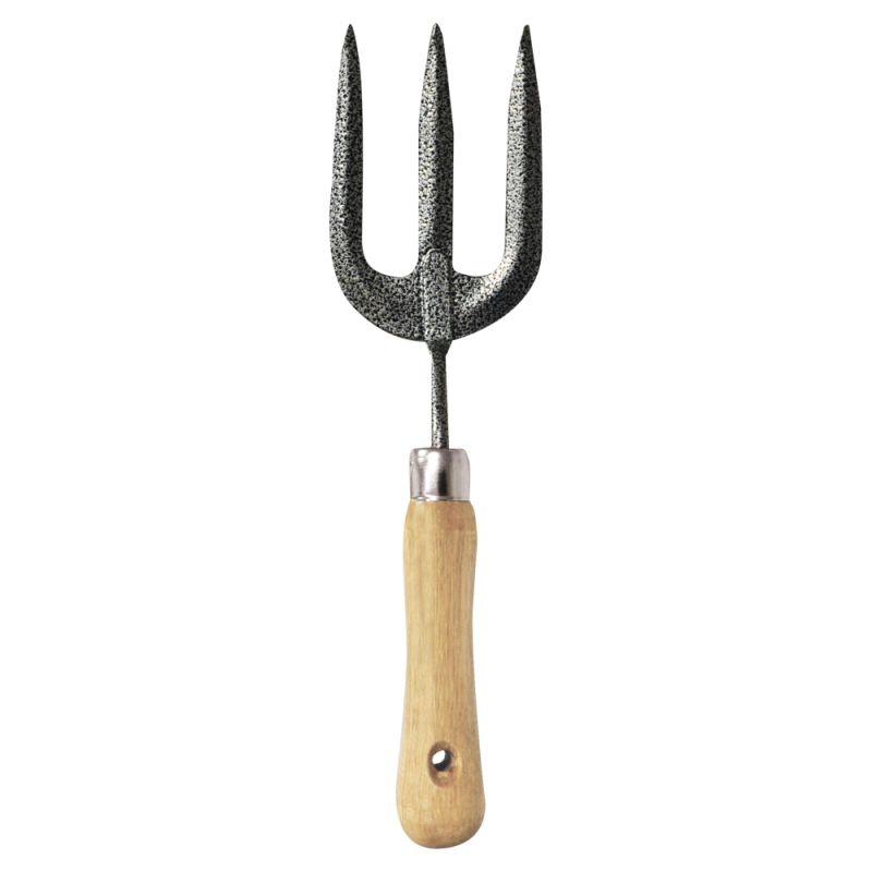 Wooden Handled Hand Fork | Bonningtons